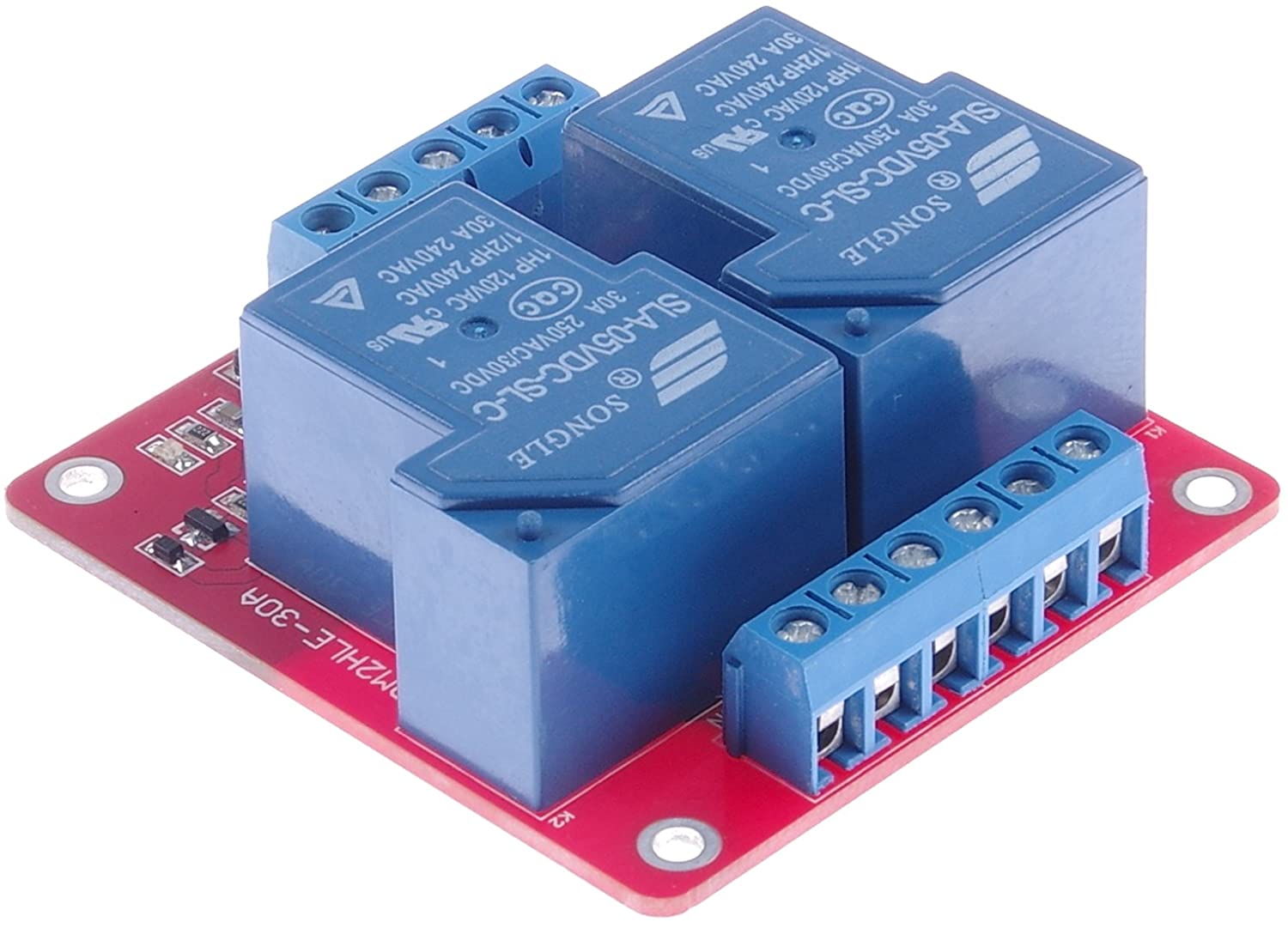 ARDUINO MODULE RELAY 5V 30A 2CHANNEL - bt electronics