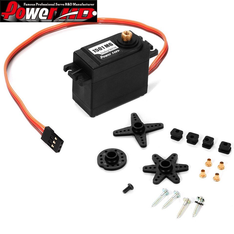 SERVO MOTOR HD-1501MG 17KG - bt electronics
